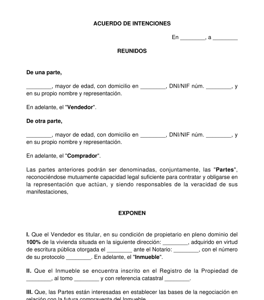 Carta De Intenciones Modelo Formato Word Y Pdf Free Download Nude